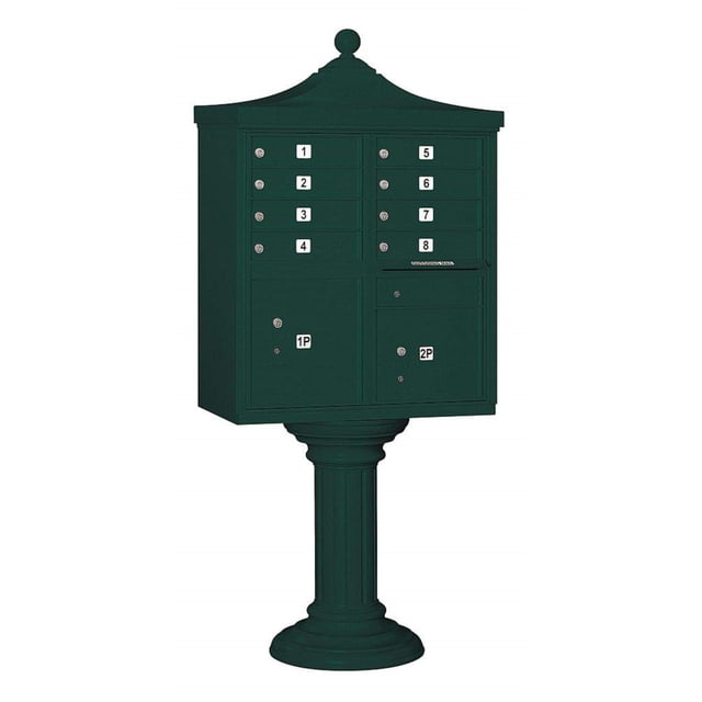 Regency Decorative Cluster Box Unit - 8 A Size Doors - Type I - Green ...