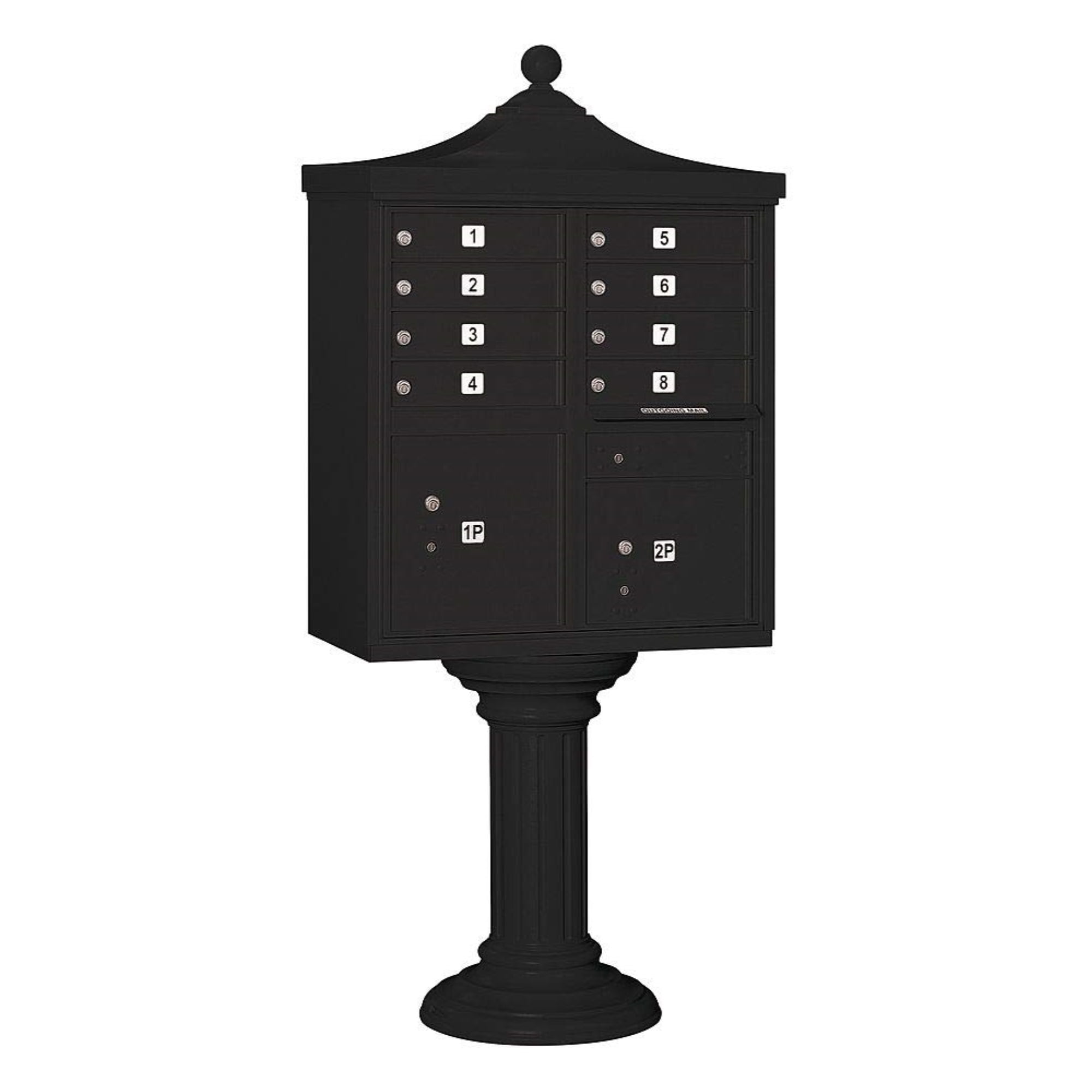 Salsbury Industries Salsbury Regency Eight-Box Decorative Cluster Mail ...