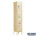 Salsbury Industries Standard Metal Locker - Triple Tier-1 Wide-Tan ...