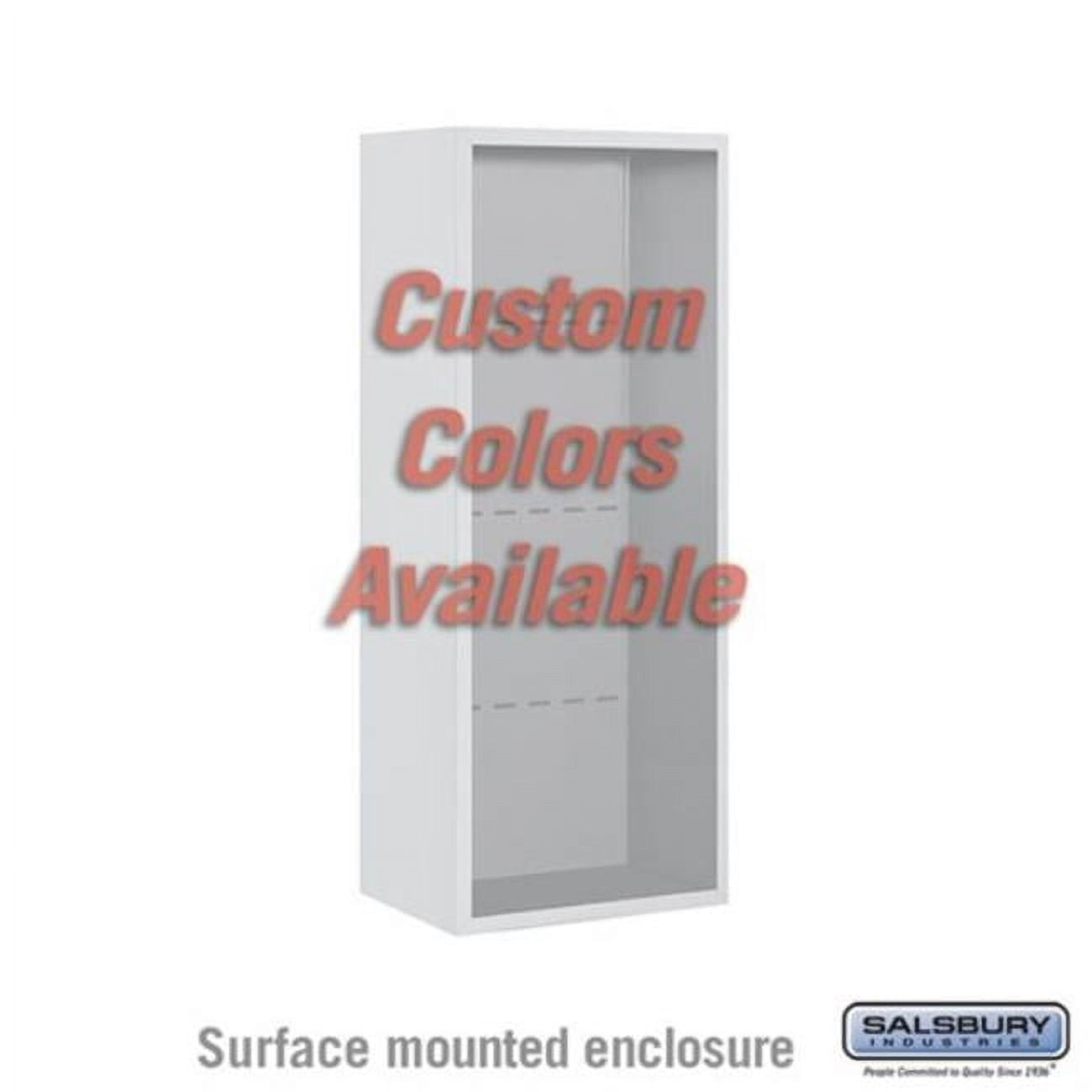 Salsbury Industries Surface Mounted Enclosure for 3710 Single Column 4C ...