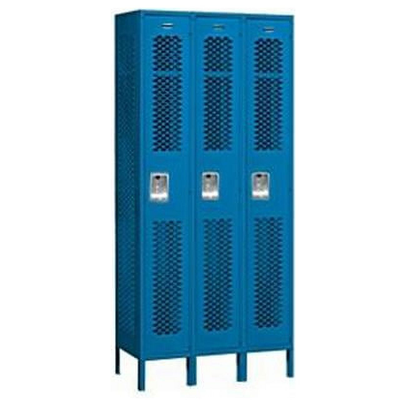 Salsbury Industries Vented Metal Locker - Blue-Assembled - Walmart.com