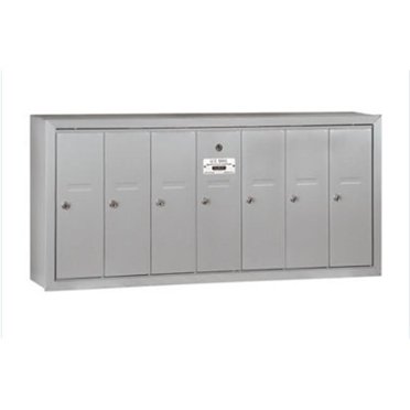 Salsbury Industries 3504SRU Vertical Mailbox - 4 Doors - Sandstone ...