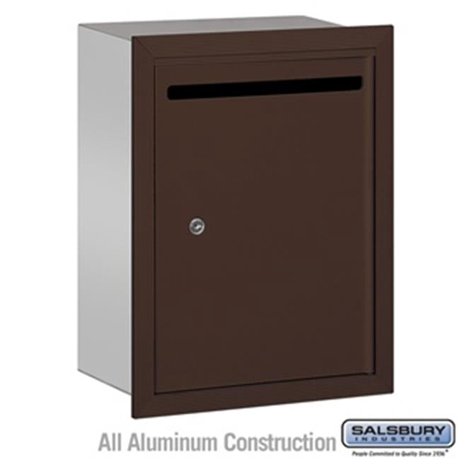 Salsbury Letter Box - Bronze - 15 x 19 x 6.75 in. - Walmart Business ...
