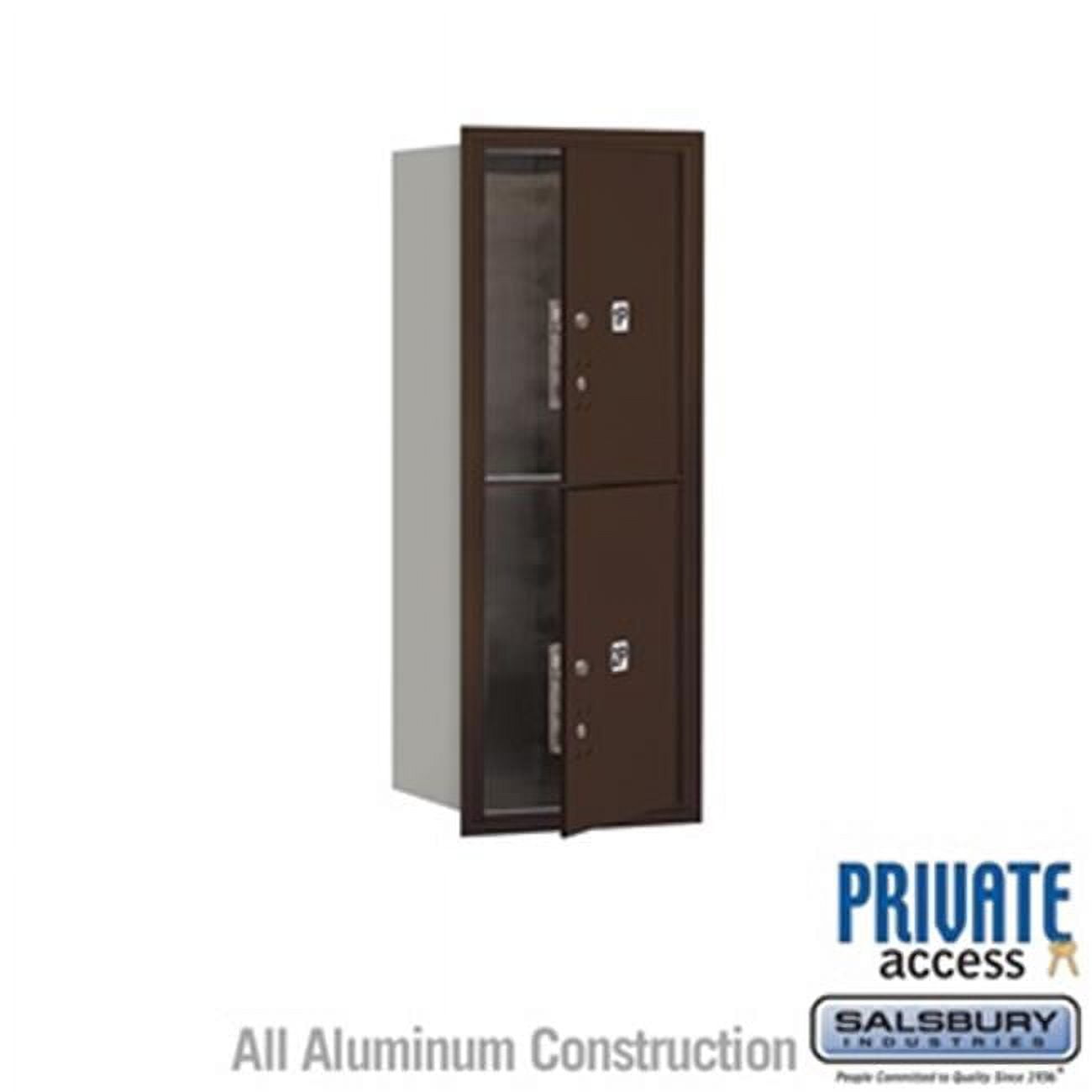 10 Door High Recessed Mounted 4C Horizontal Parcel Locker with 2 Parcel ...