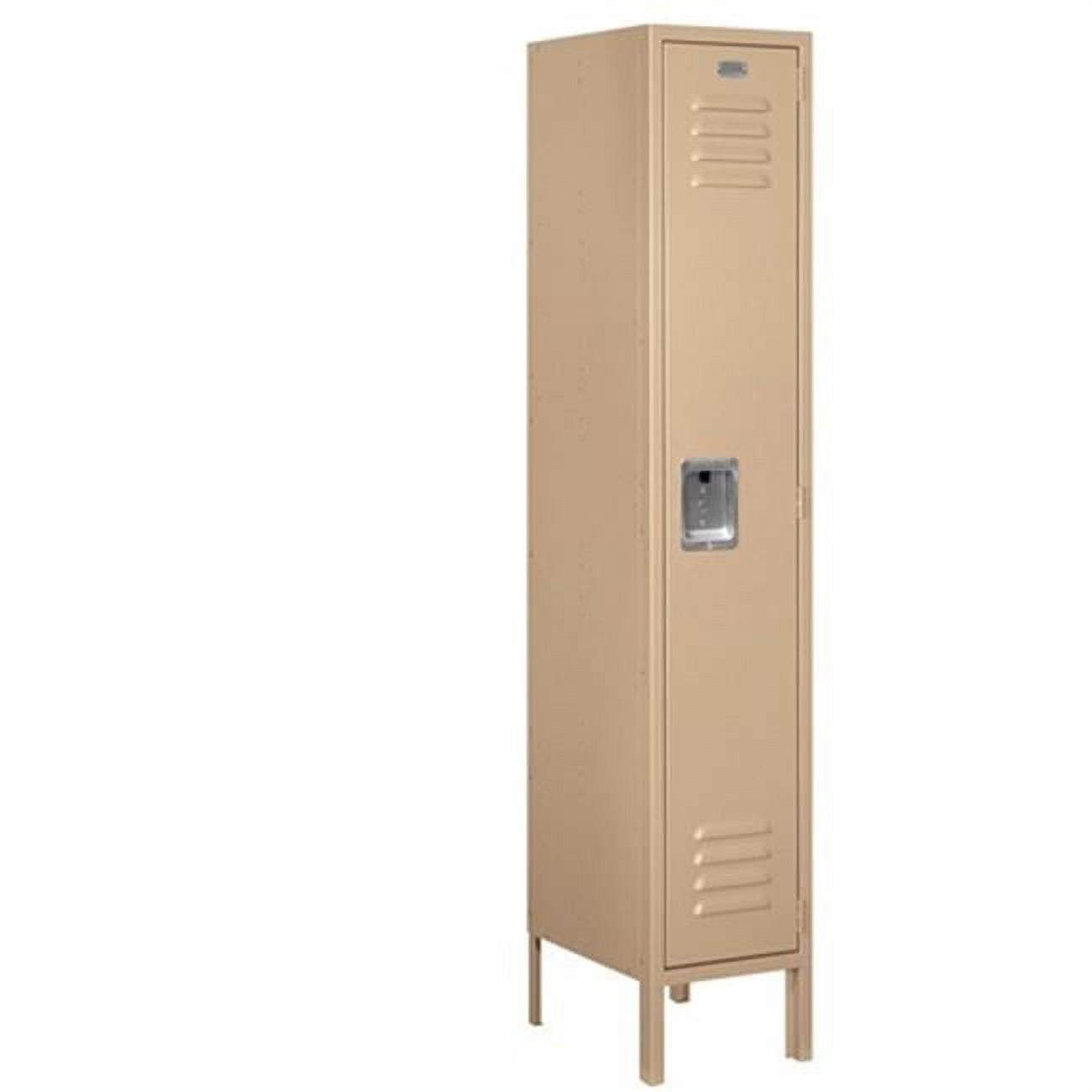 Salsbury Standard Metal Locker Single Tier - 1 Wide - 5 Feet High - 15 ...