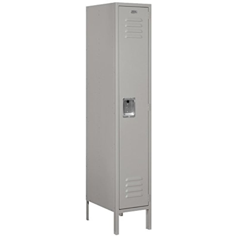 Salsbury Standard Metal Locker Single Tier - 1 Wide - 5 Feet High - 18 ...