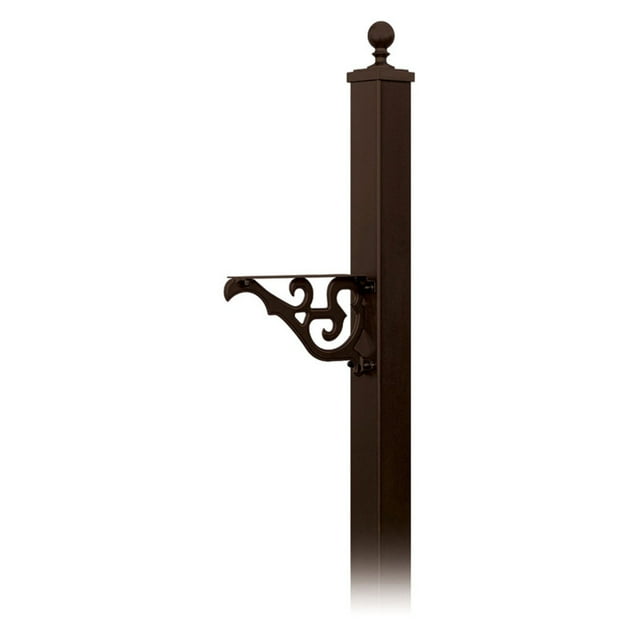 Salsbury Industries Decorative Mailbox Post, Victorian, In-Ground ...
