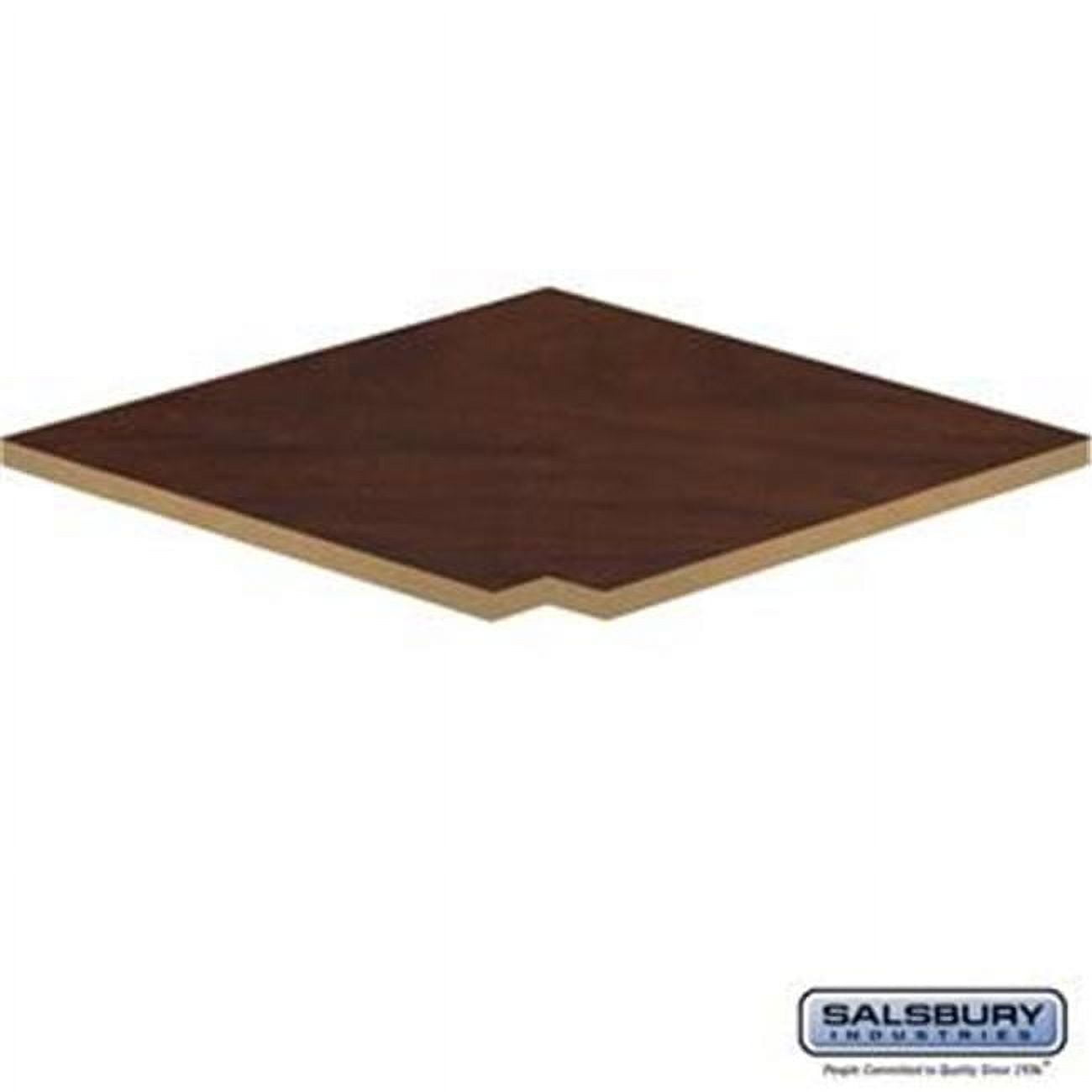 SalsburyIndustries 24 in. Deep Extra Wide Designer Wood Locker Flat Top ...