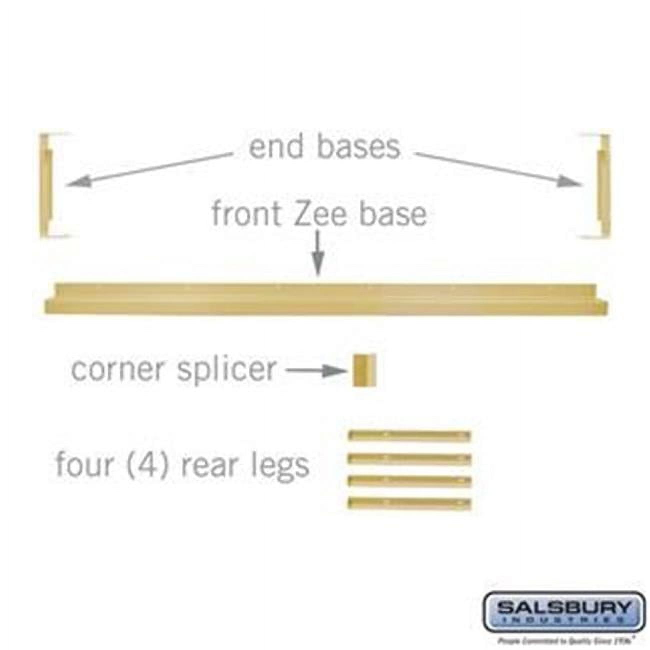 SalsburyIndustries Zee Base Kit - Tan - 6 ft. Length For 15 in. Deep ...