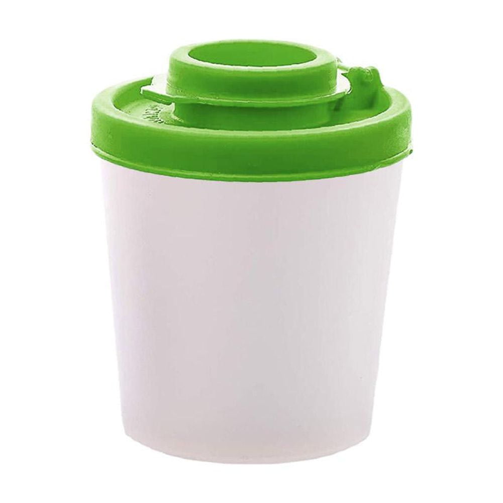 Salt And Pepper Shakers Clear Pots Dispensers Cruet Set Lid Plastic GX ...