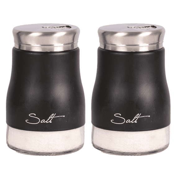 Salt And Pepper Shakers Set, Kitchen Decor, Glass Salt And Pepper ...