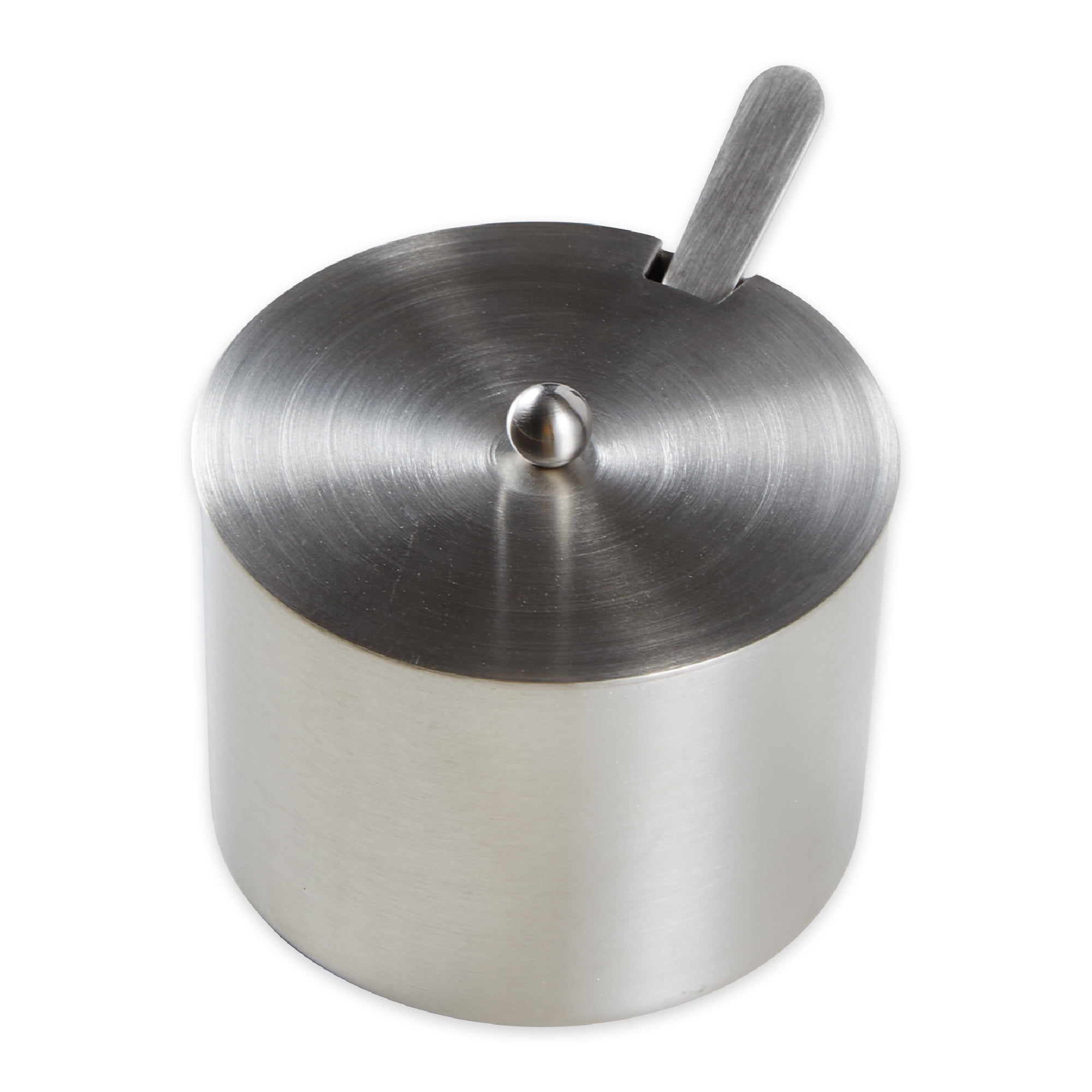 Stainless Steel Salt Cellar with Spoon, 4-Ounce - Walmart.com