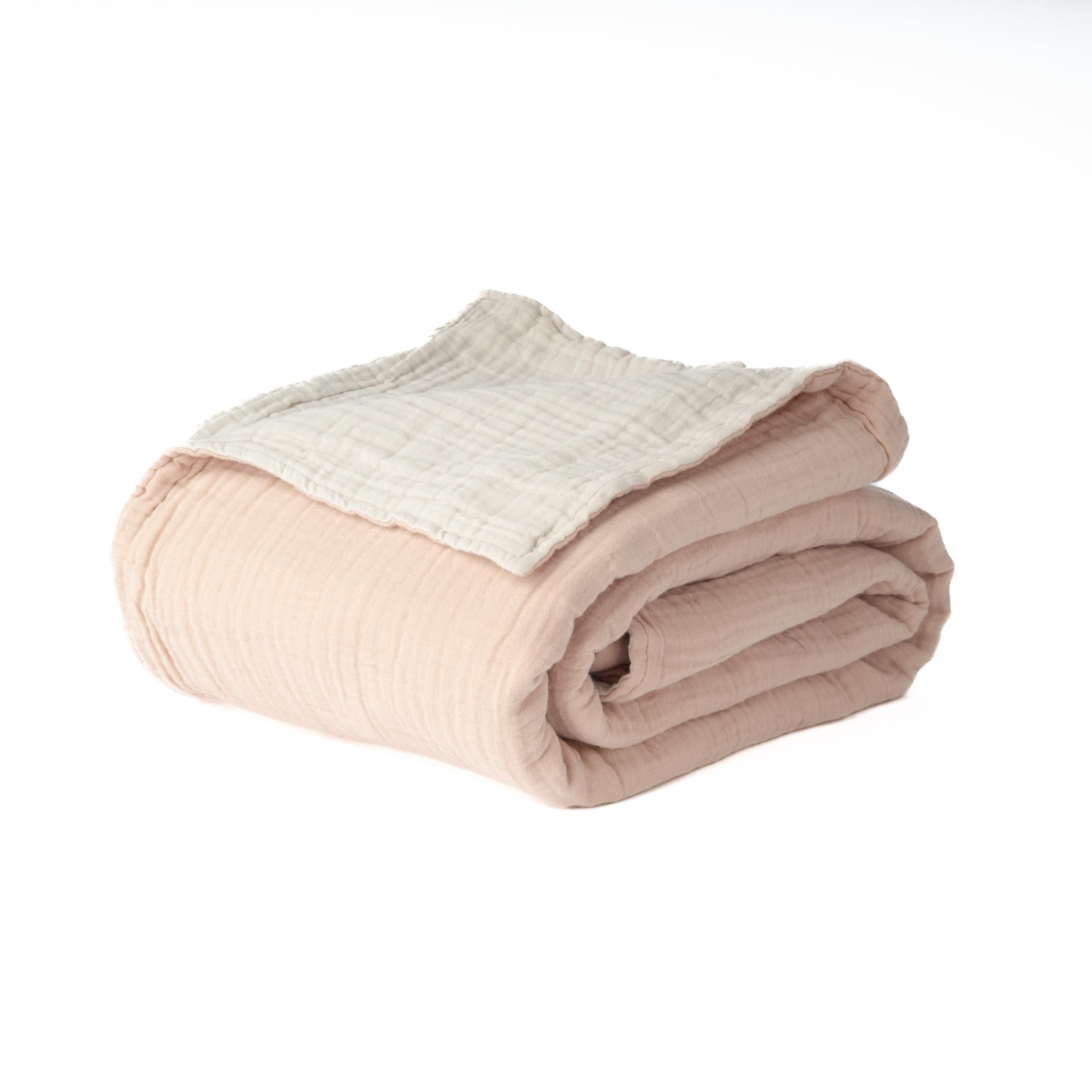 Salt Earth 100% Cotton Muslin Blanket, Gauze 55"X75" Twin, 6 Layered ...
