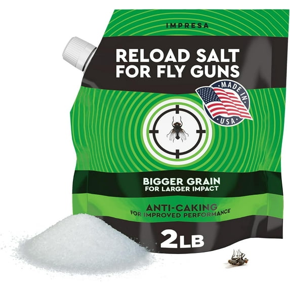 Salt Fly Shooter - Large grain salt Fly Shooter - with pouring spout ...