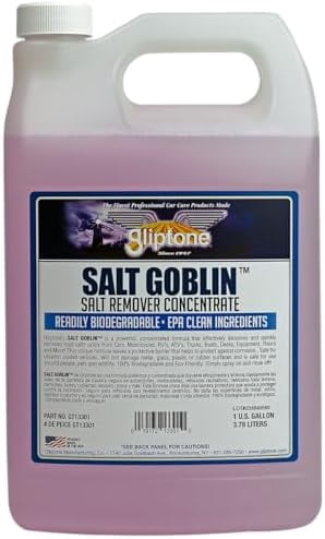 Salt Goblin Salt Remover Concentrate, 1 Gallon. Removes Salt from Cars ...