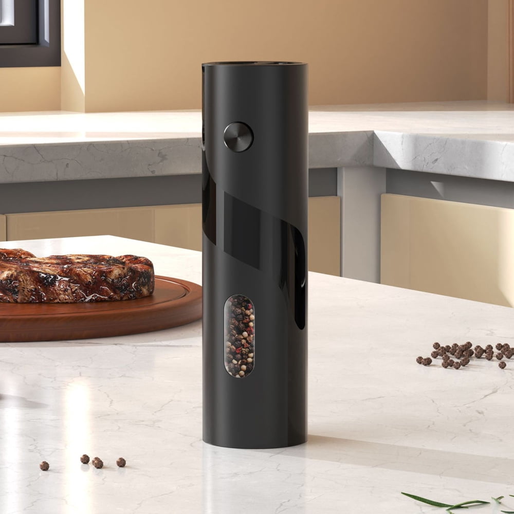 Salt Grinder Electric Electric Salt and Pepper Shakers Adjustable ...