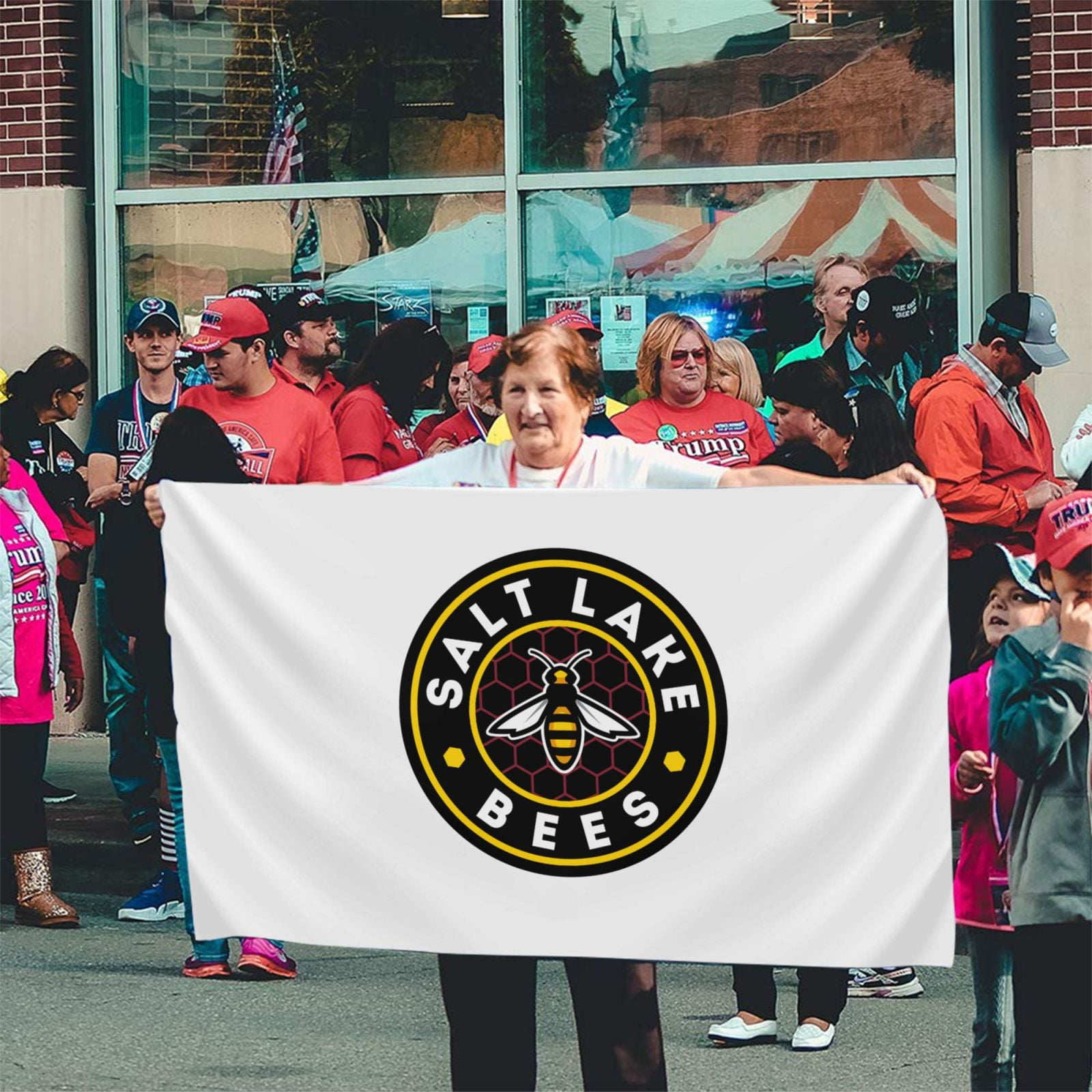 Salt Lake Bees 3 X 5 Foot Outdoor Decorative Flag,Garden Flag,Outdoor ...