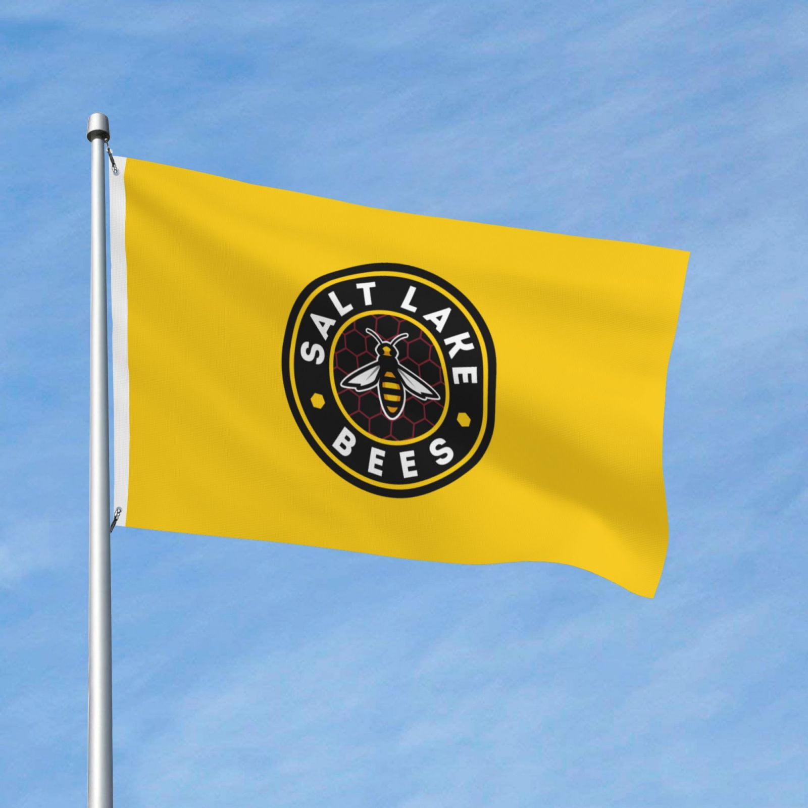 Salt Lake Bees Banner 3x5 Ft Flag,Double Sided Printed Flag Indoor ...