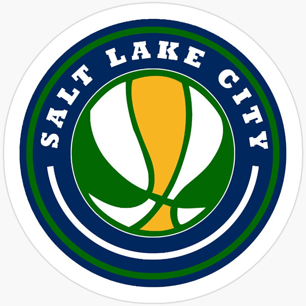 Salt Lake City Basketball Sticker Baseball Sticker, Football Sticker ...