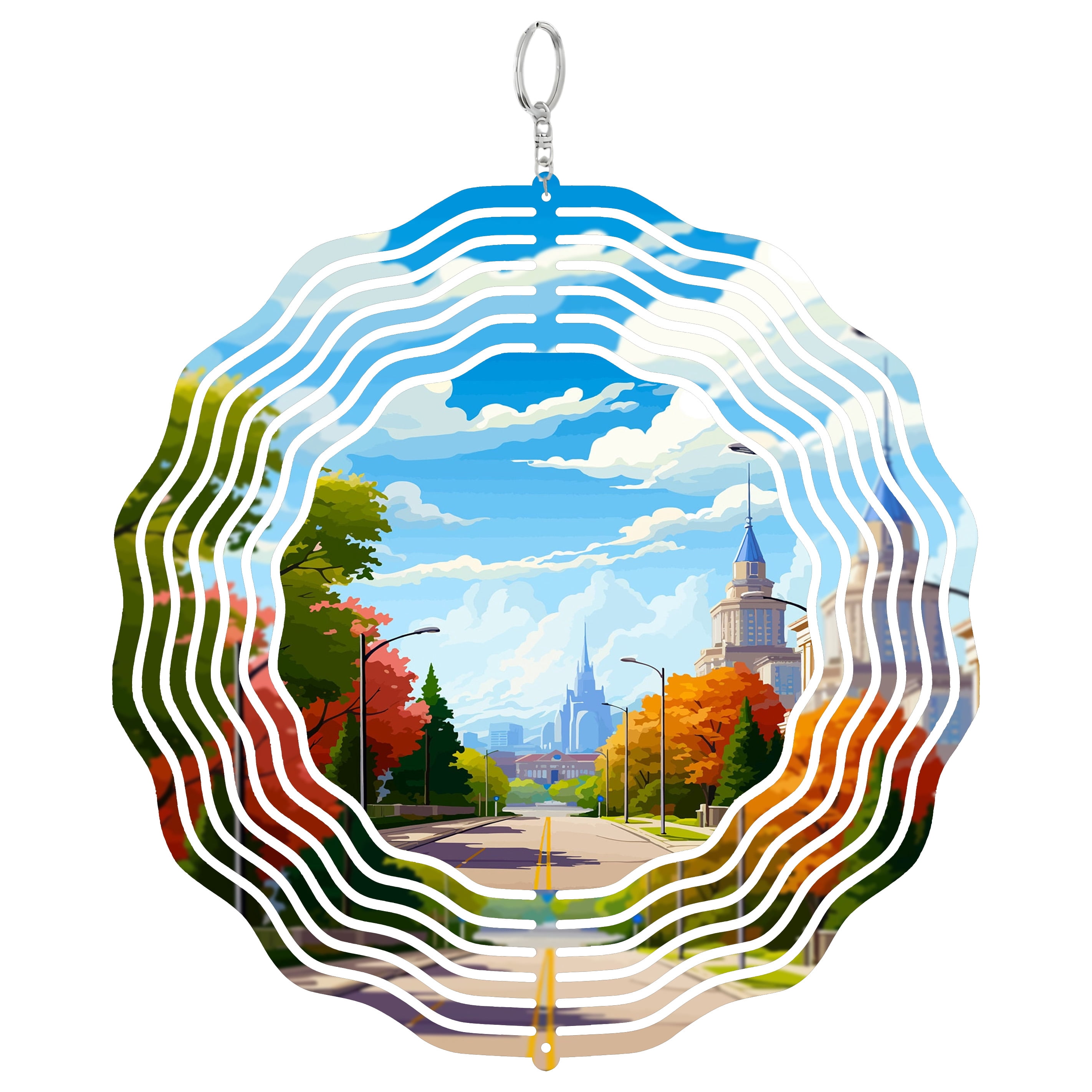 Salt Lake City Utah 3D Wind Spinner Kinetic Yard Art Ornament - Walmart.com