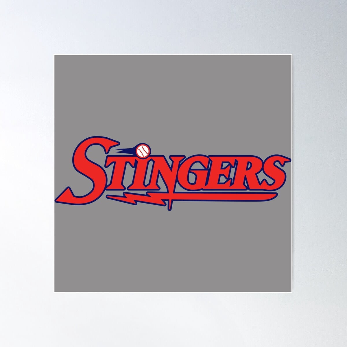 Salt Lake "The Sting"1 Club Poster Wall Art, Modern Wall Decor For ...