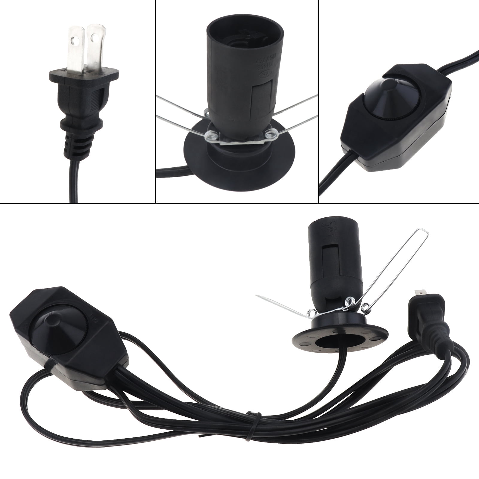 Salt Lamp Cord E12 110V Himalayan Salt Lamp Replacement Cord for Salt ...