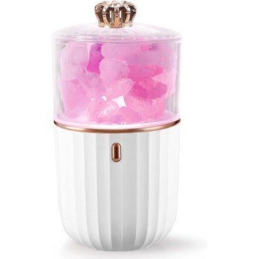 Greenco Natural Himalayan Rock Salt Lamp 6-11 lbs with Wood Base ...