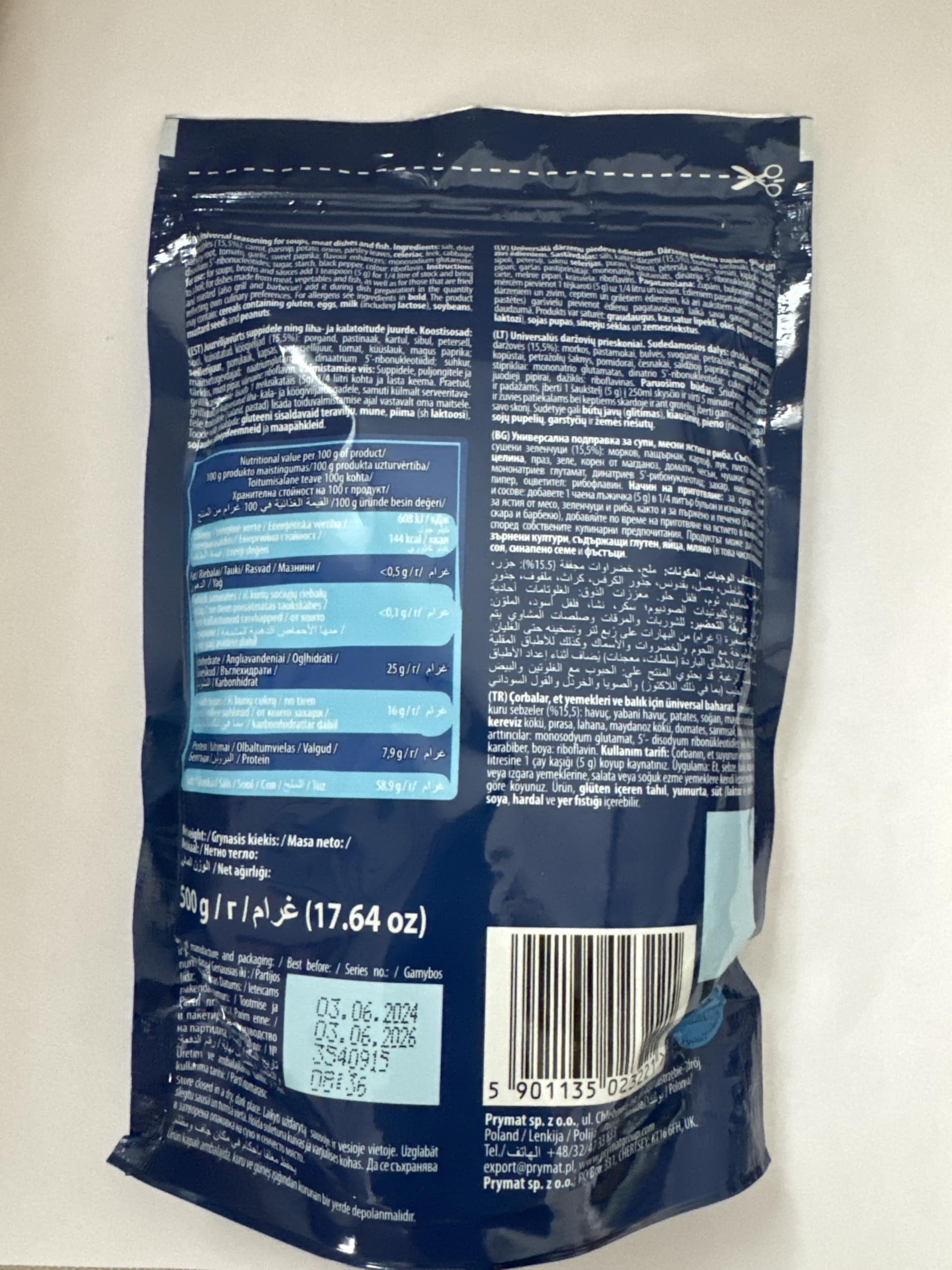 Kucharek Universal Vegetable Seasoning (500grams / 17.64 H2FSDounces ...