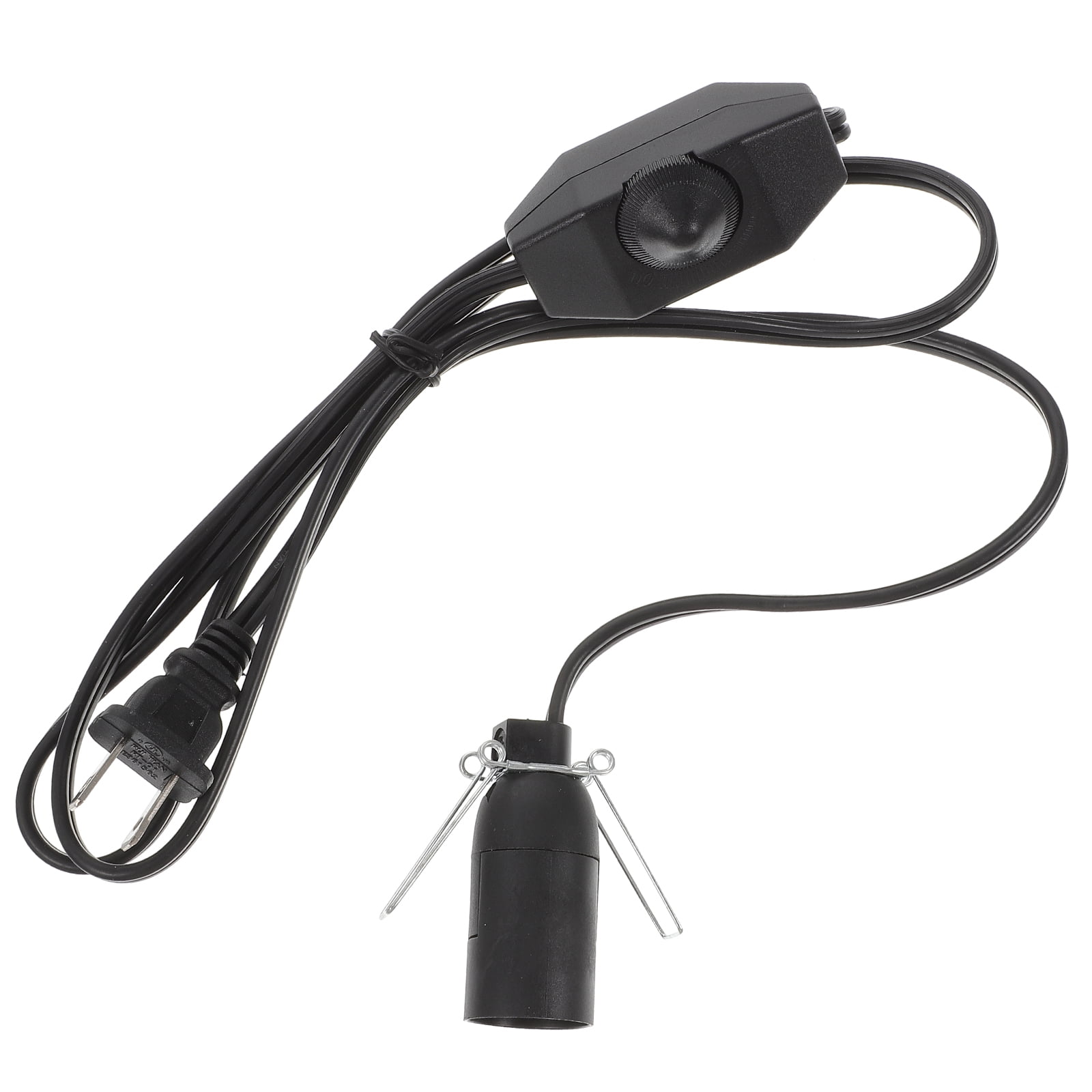 Salt Light Cable Bulb Socket Dim American Style Lamp Pe - Walmart.com
