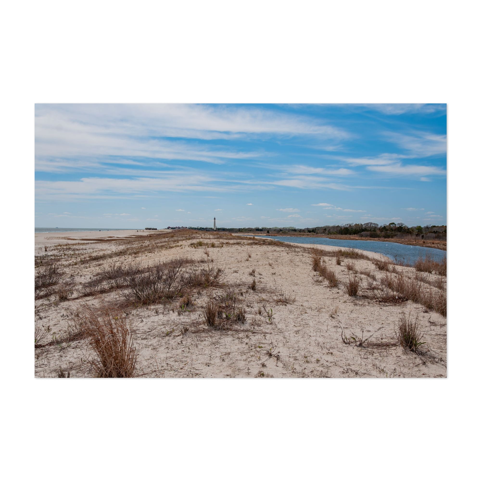 Between the Salt Marsh and the Atlantic Ocean in Cape May NJ - Cape May ...