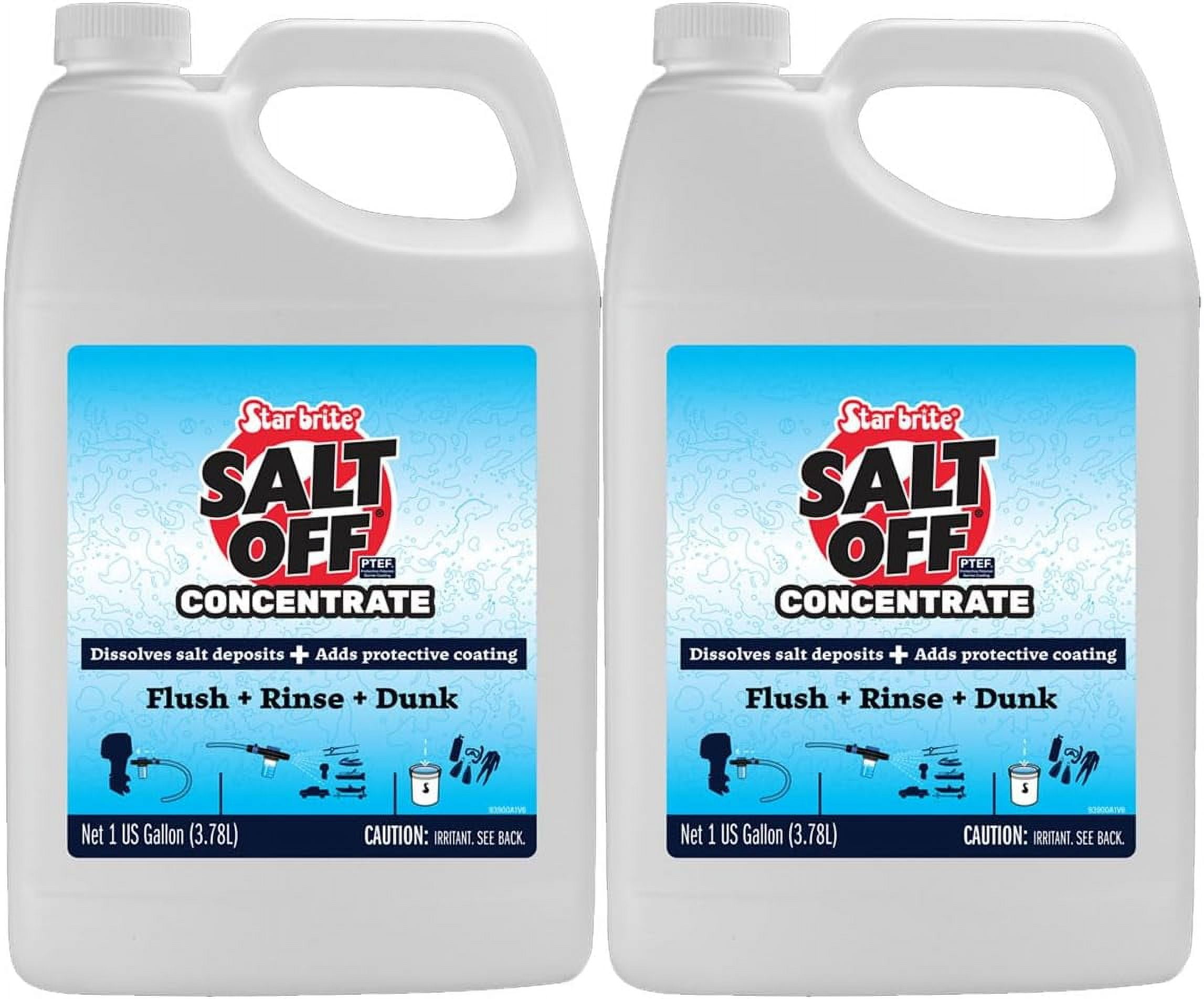 Salt Off Concentrate - 1 Gallon - Ultimate Salt Remover Wash & Marine ...