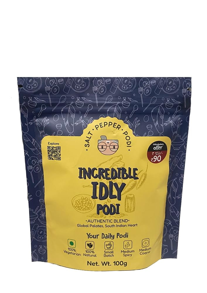 Salt Pepper Podi | Incredible Idly Podi | Exquisite Blend of Aromatic ...