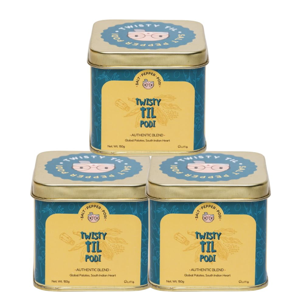 Salt Pepper Podi | Twisty Til Podi | Exquisite Blend of Aromatic Spices ...