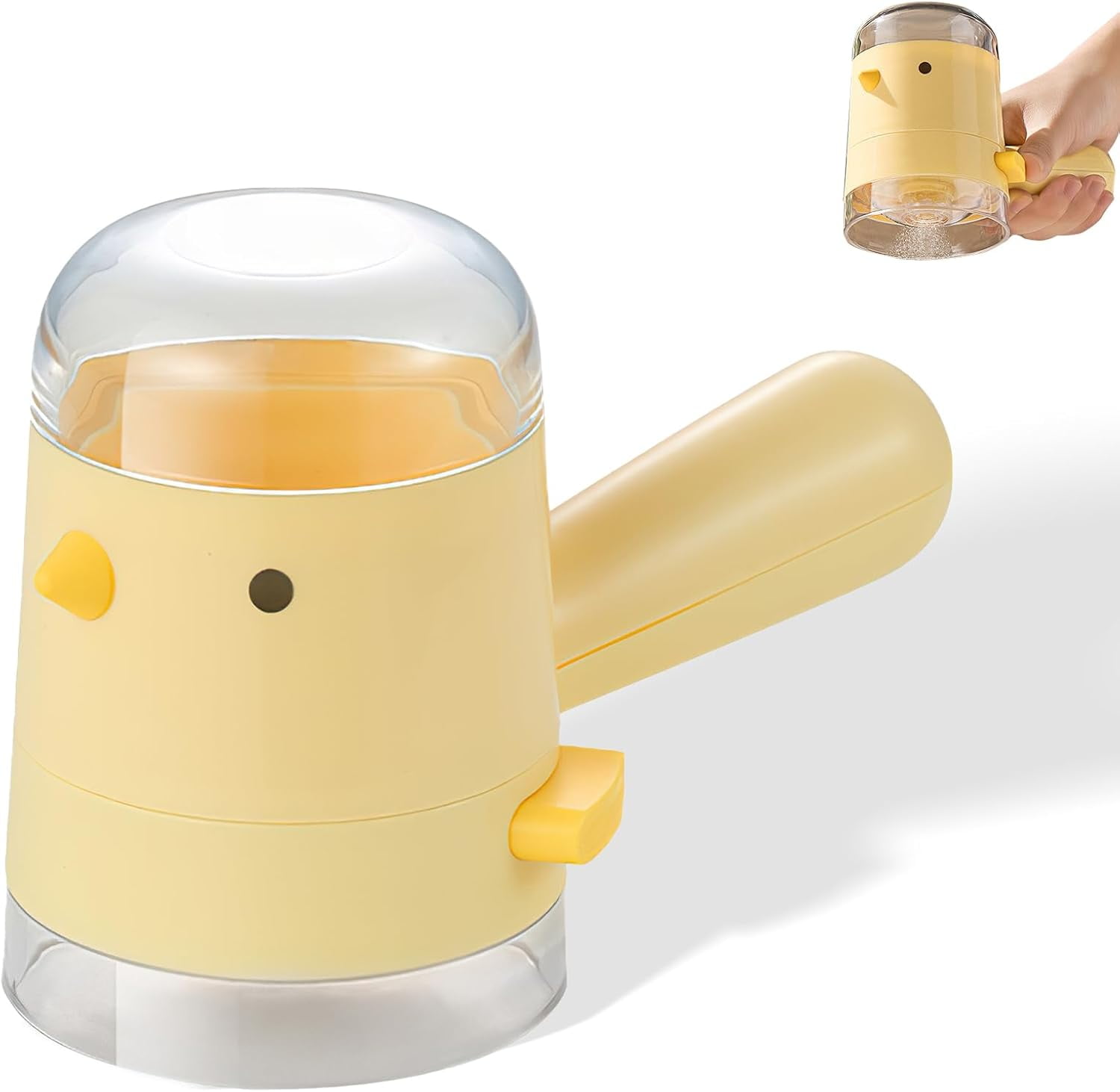Salt or Pepper Shaker, 3 oz Refillable Spice Dispenser, Cute Kitchen ...