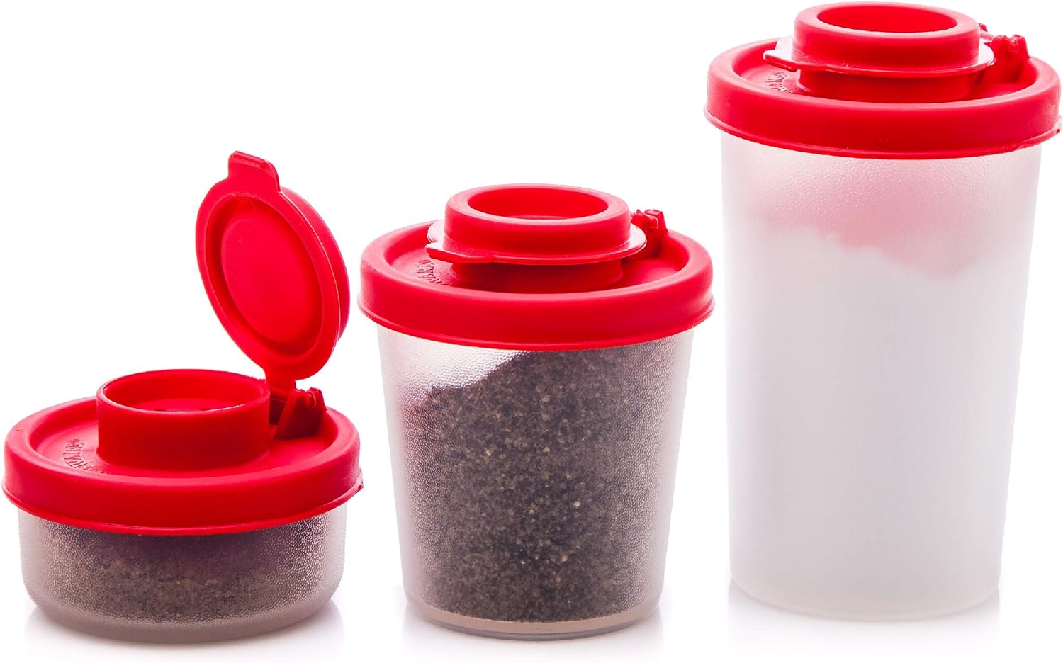 Salt and Pepper Shakers Moisture Proof Set of 2 Small Mini Salt Shaker ...