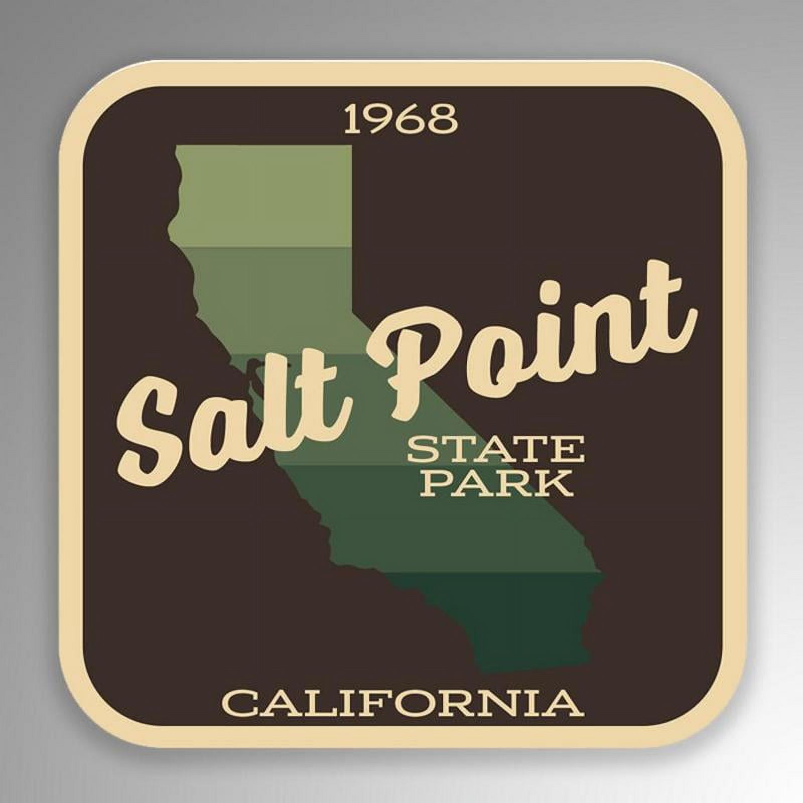 Salt Point State Park Decal Sticker | 4-Inches By 4-Inches | Vinyl ...