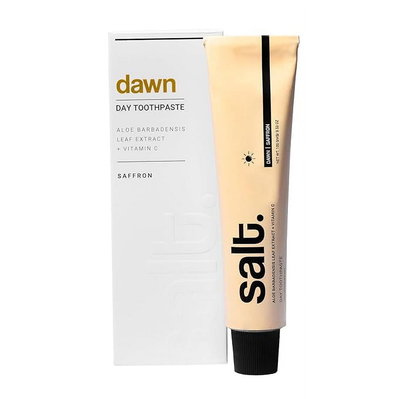 Salt Saffron Day Toothpaste | Saffron & Mint flavour | Soothing Gums ...