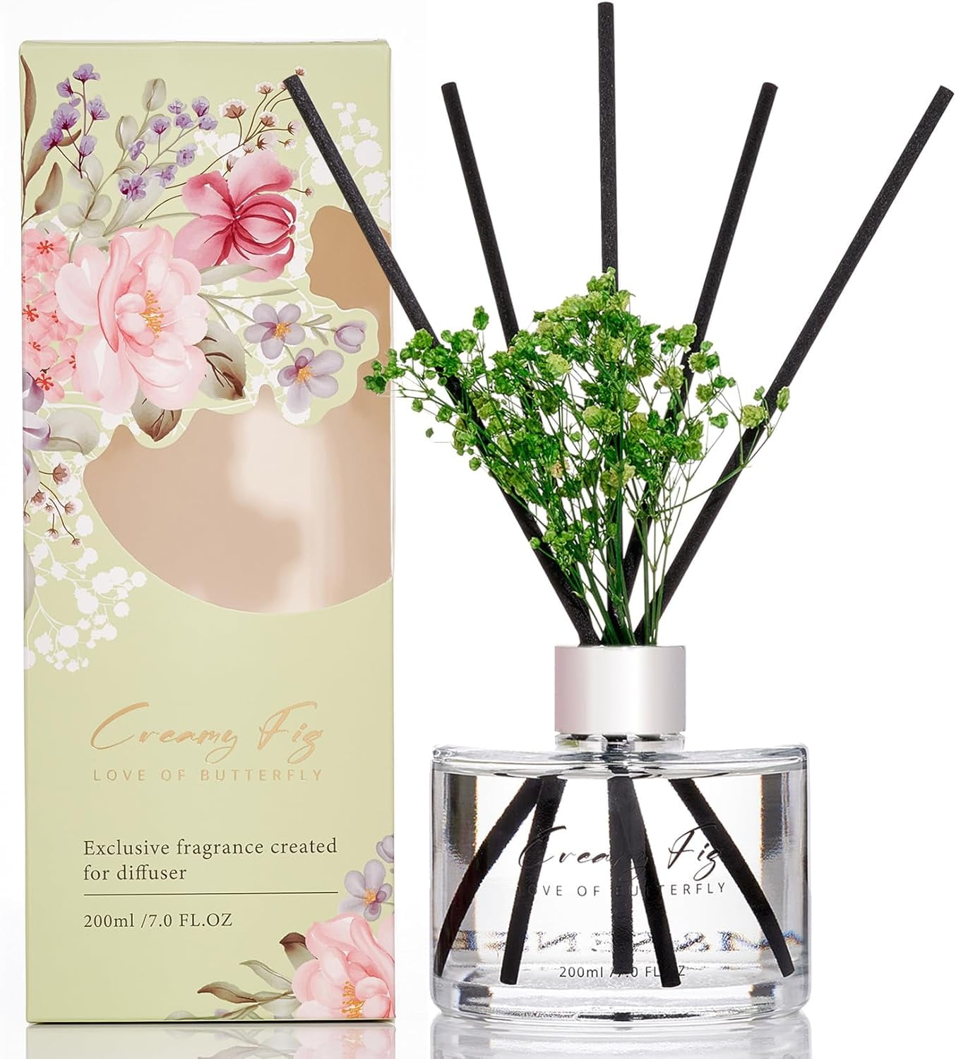 Salt & Sea Reed Diffuser Set - Sea Salt Citrus & Musk Amber Scent ...