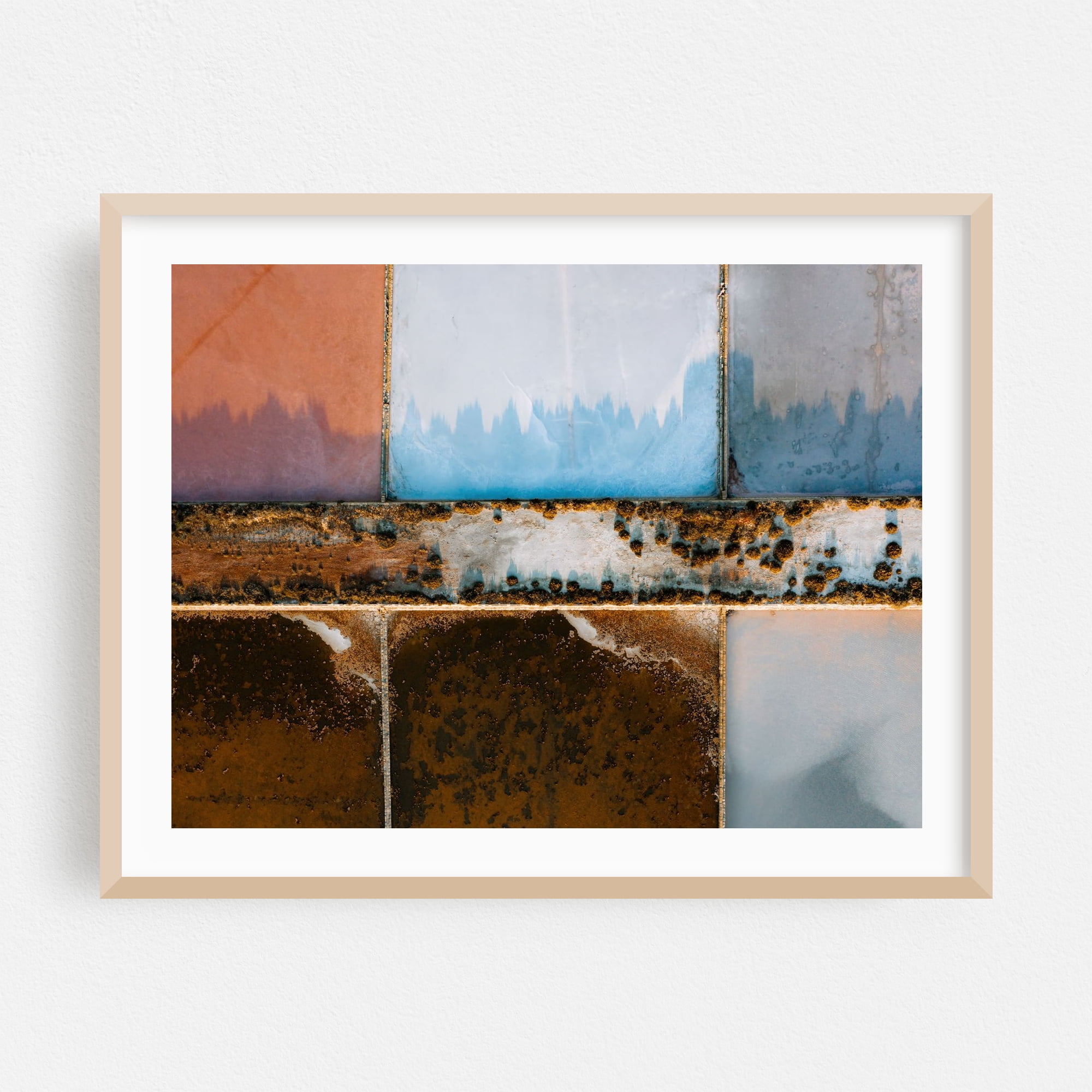 Salt Symphony - Sicily Italy Photography Abstract Geometric Pattern ...