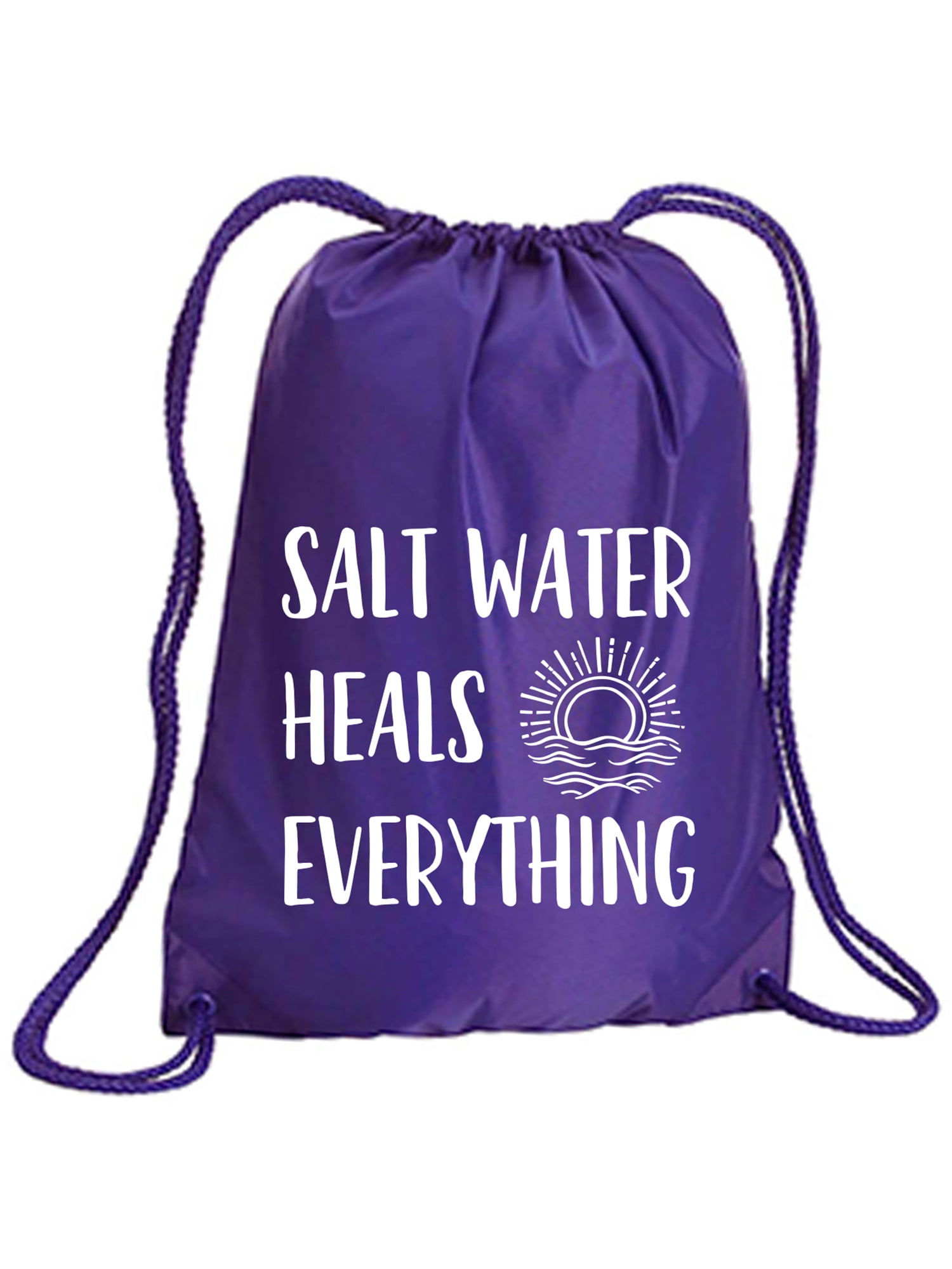 Salt Water Heals Everything Cinch Pack - Walmart.com