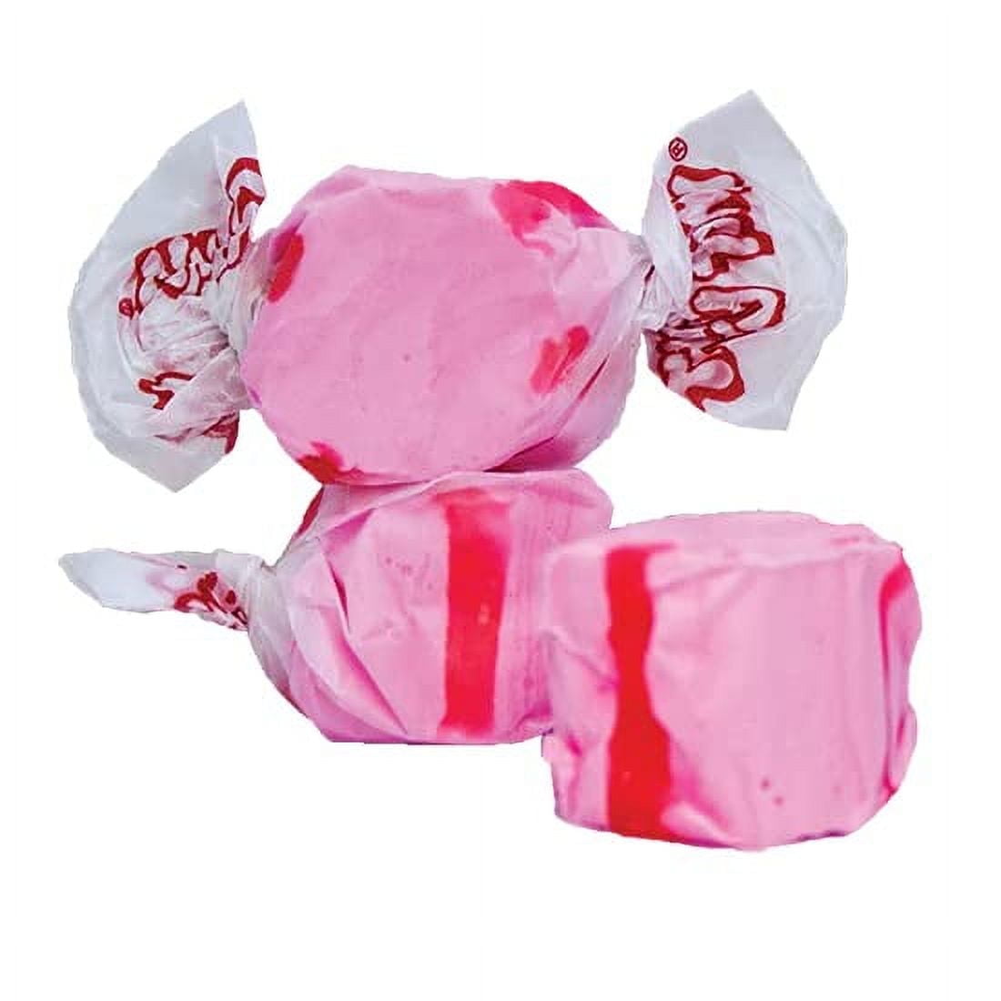 Taffy Town Salt Water Taffy - Cherry Flavor, 1 Lb Sweet Chew, Over 75 ...