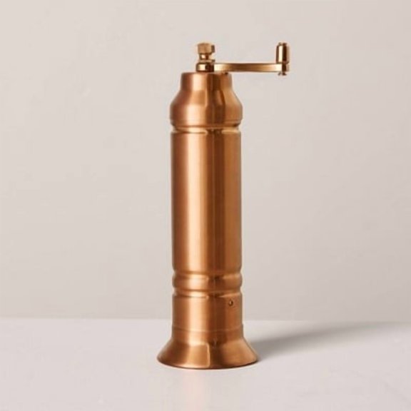 Trudeau Stainless Steel One Hand Thumb Salt Mill Grinder 6 inch ...