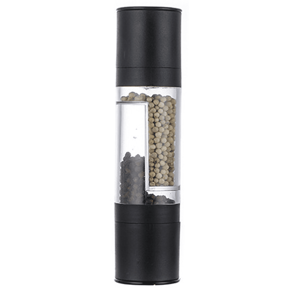 Salt and Pepper Grinder 2 in 1, Stainless Steel Two-Way Salt and Pepper ...