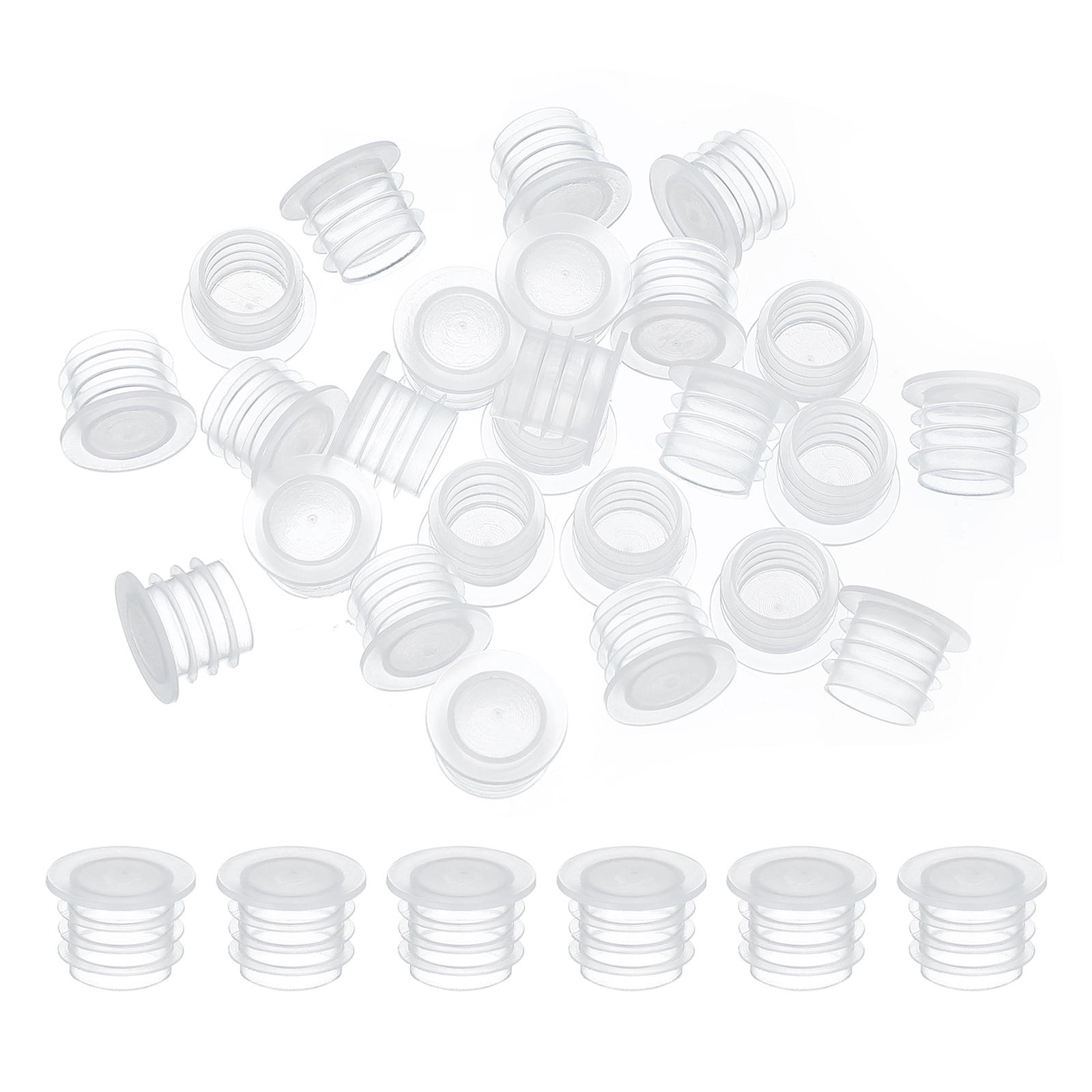 Uxcell 25Pcs Salt and Pepper Shaker Stoppers Plastic Plug Replacement ...