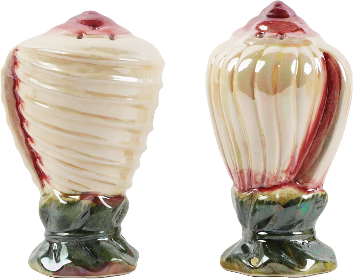 Salt and Pepper Shakers Novelty Nautical Kitchen Décor - Iridescent ...