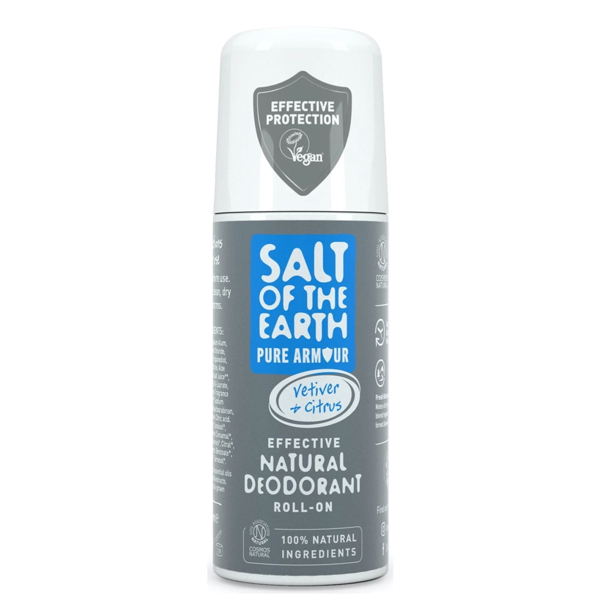 Salt of The Earth Pure Armour Men Roll-on Deodorant 75ml - Walmart.com
