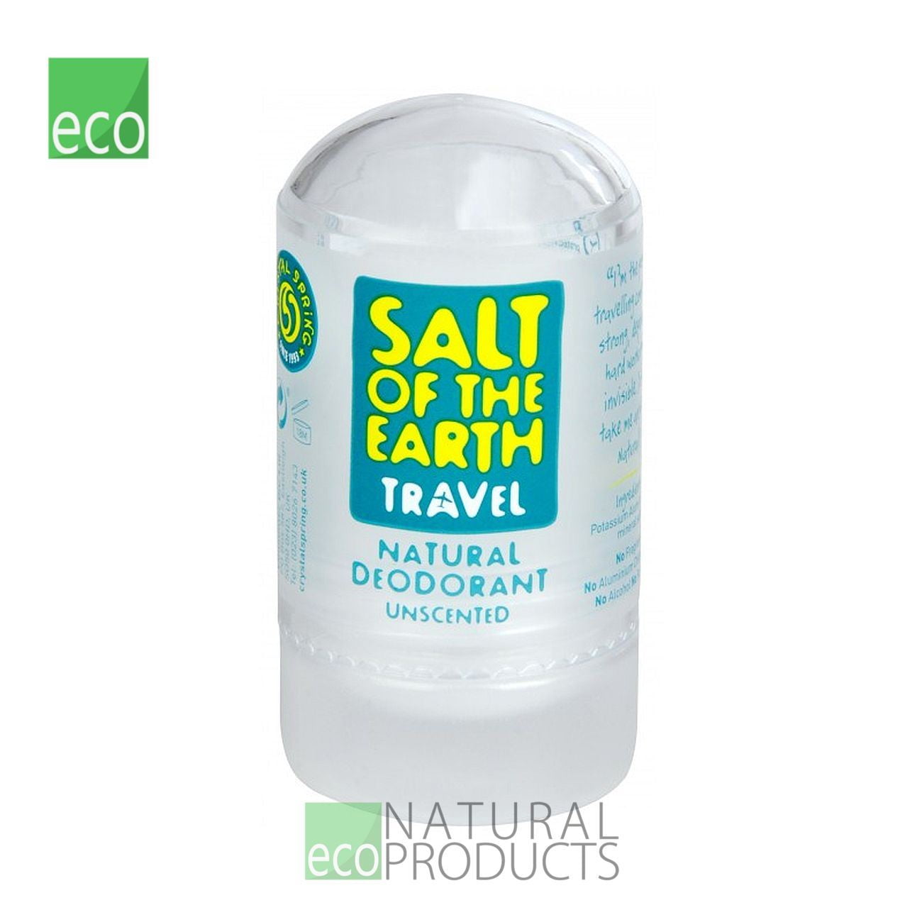 Salt of the Earth Natural Crystal Deodorant Stone Unscented 50g ...