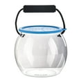 SaltIsle Fish Bowl, 2025 New Portable Small Aquarium with Handle, Beach ...