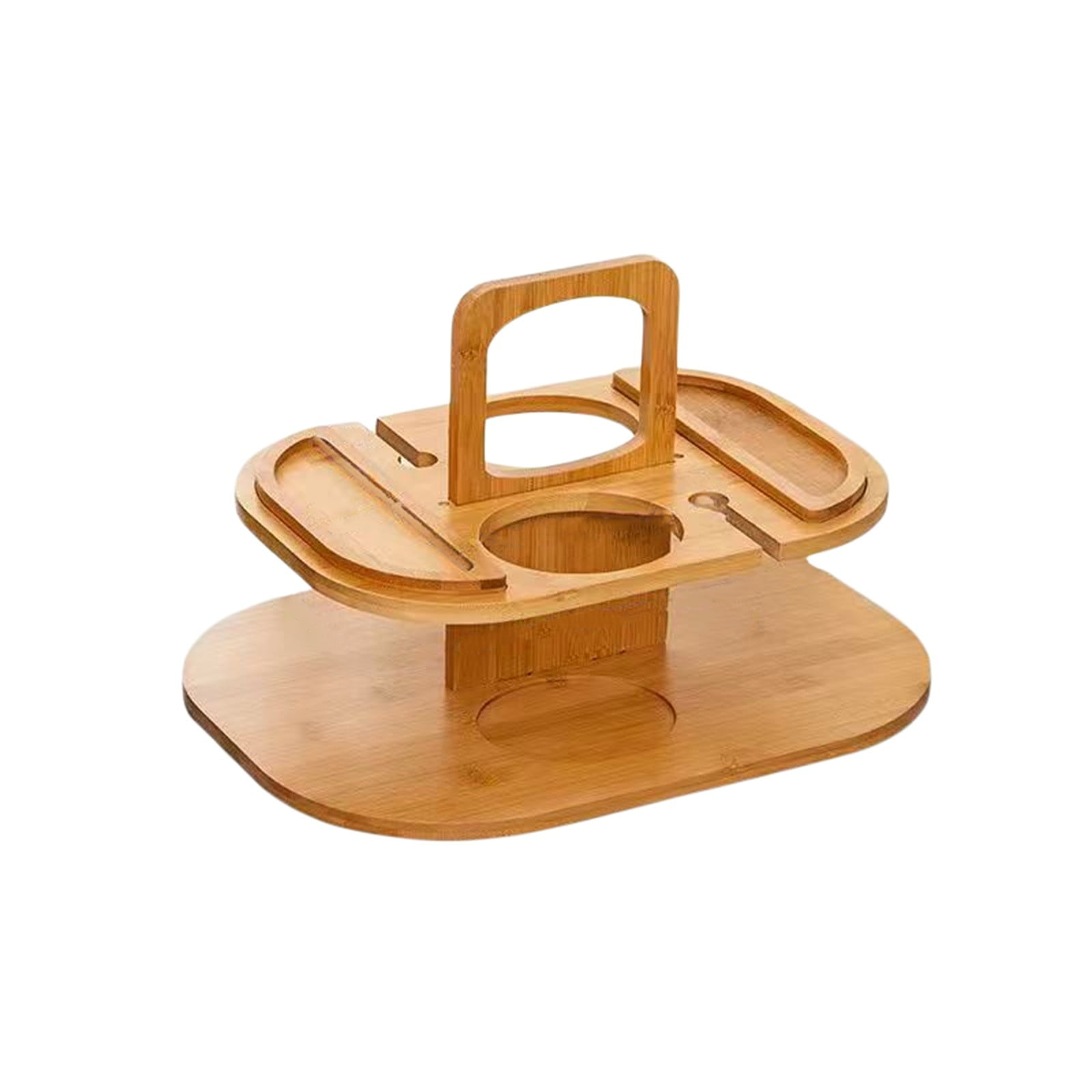 SaltIsle Portable Cheese Board Set - Wooden Cheese Serving Platter ...