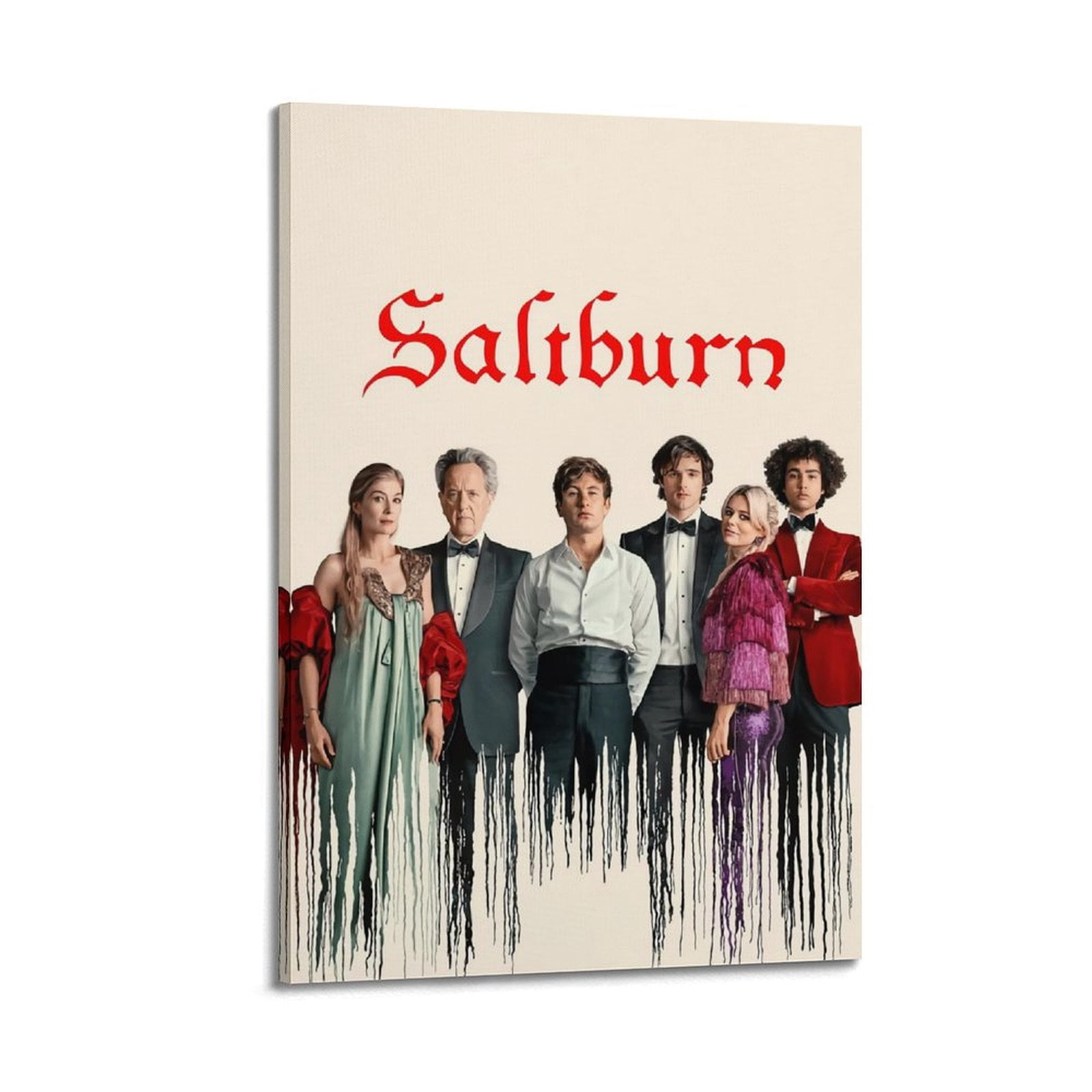 Saltburn Poster Wall Art Canvas Aesthetic Music And Movies Decorative ...